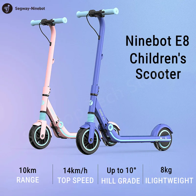 EU Stock Lightweight Children's Kickscooter Ninebot by Segway ZING E8 ...