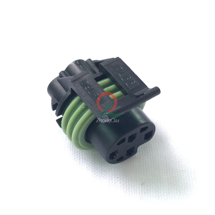 Delphi 4 Pin Black Metri-pack 150 Series Sealed Female Electrical Auto ...