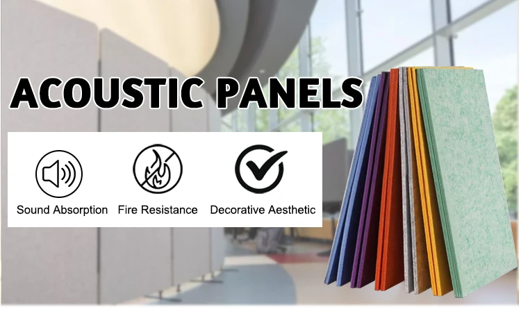 Custom 9mm /12mm Pet Felt Soundproof Absorption Perforated Polyester ...