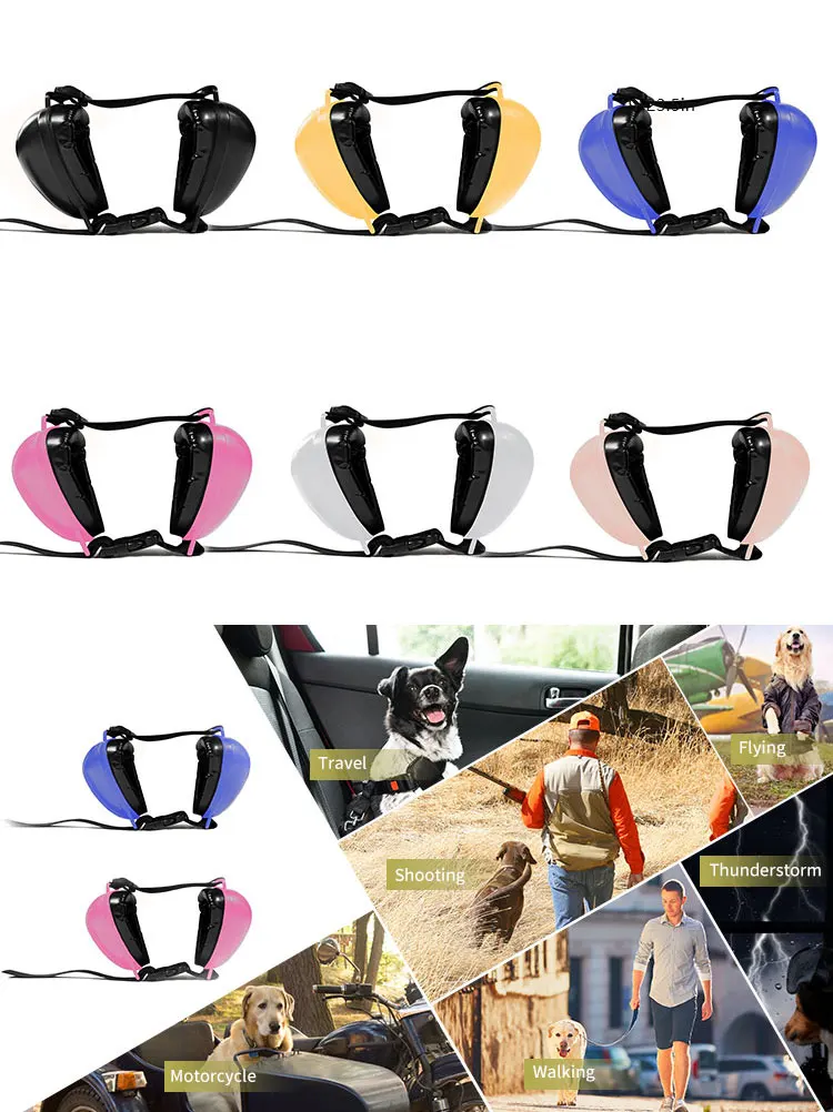 Noise Reduction Earmuffs for Dogs - Protect Their Hearing