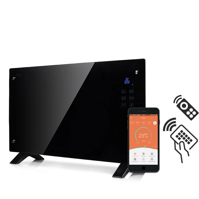 Room Heater Eco System Infrared Wall Electric Glass Panel Convector ...