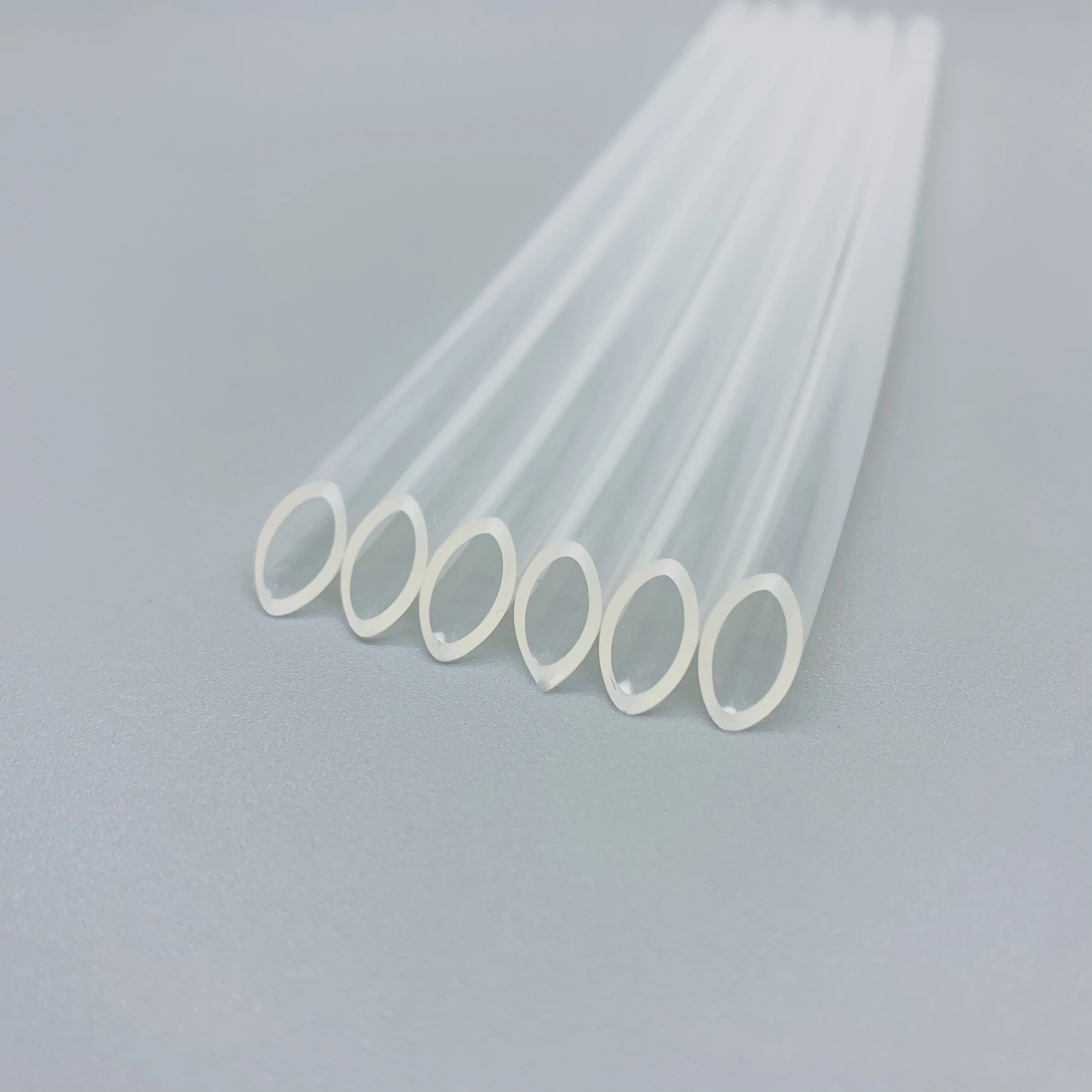 High Temperature Resistance Transparent Food Grade Silicone Tube Extruded Soft Vacuum Silicone ...