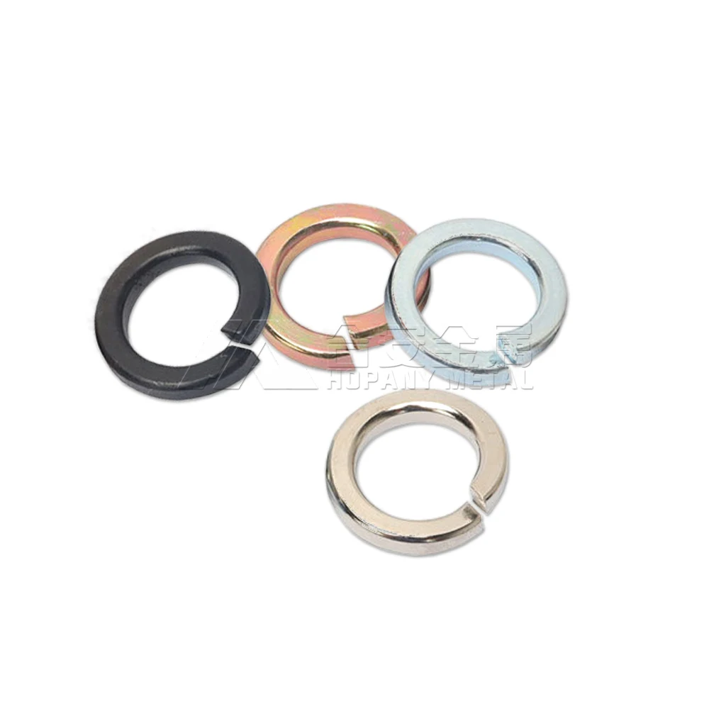 Metric Standard Split Lock Washers PER DIN 127B M2-M16 Spring Steel ...