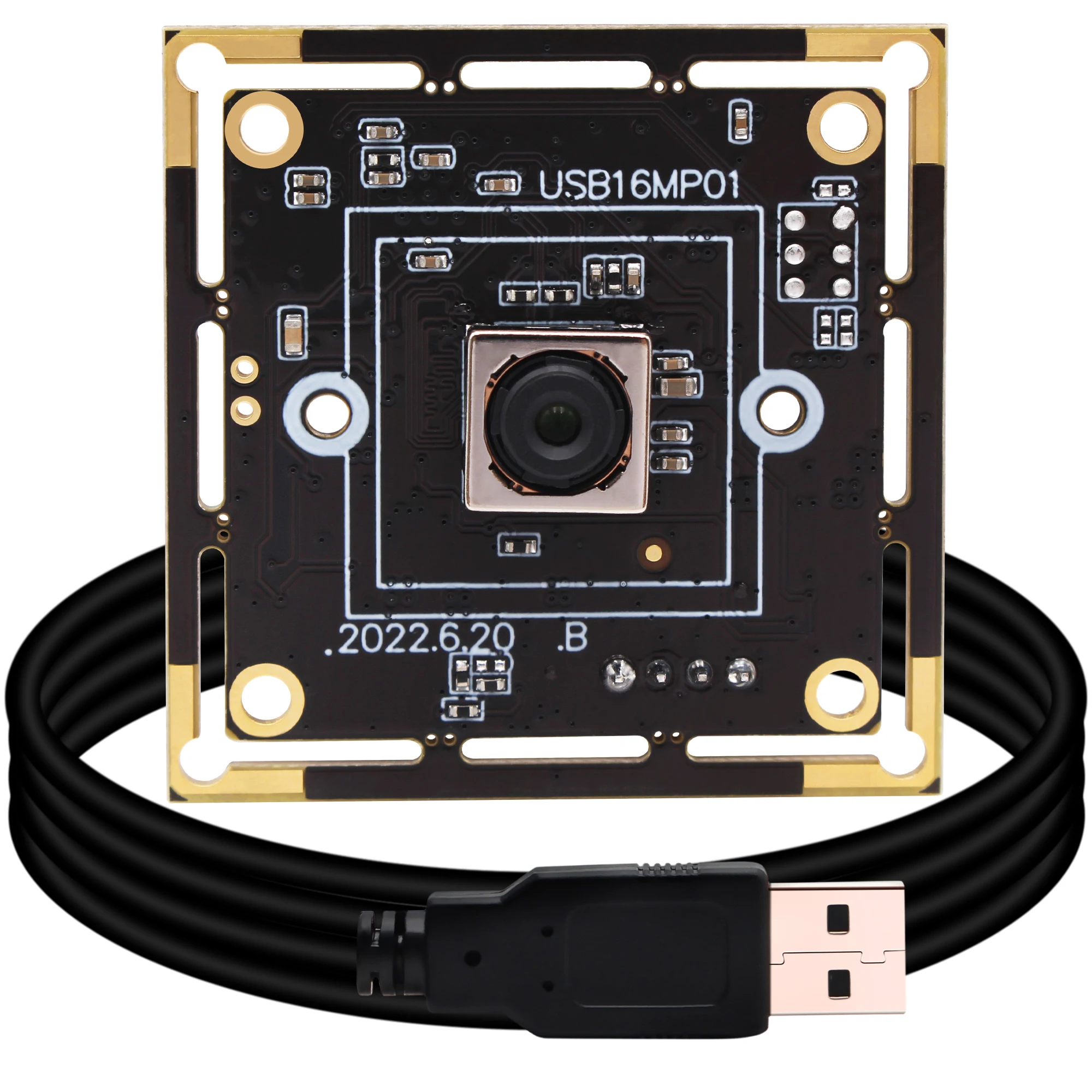 Elp 16mp Imx298 Autofocus Usb Camera Module Mini Industrial Webcam Board For Android Linux ...