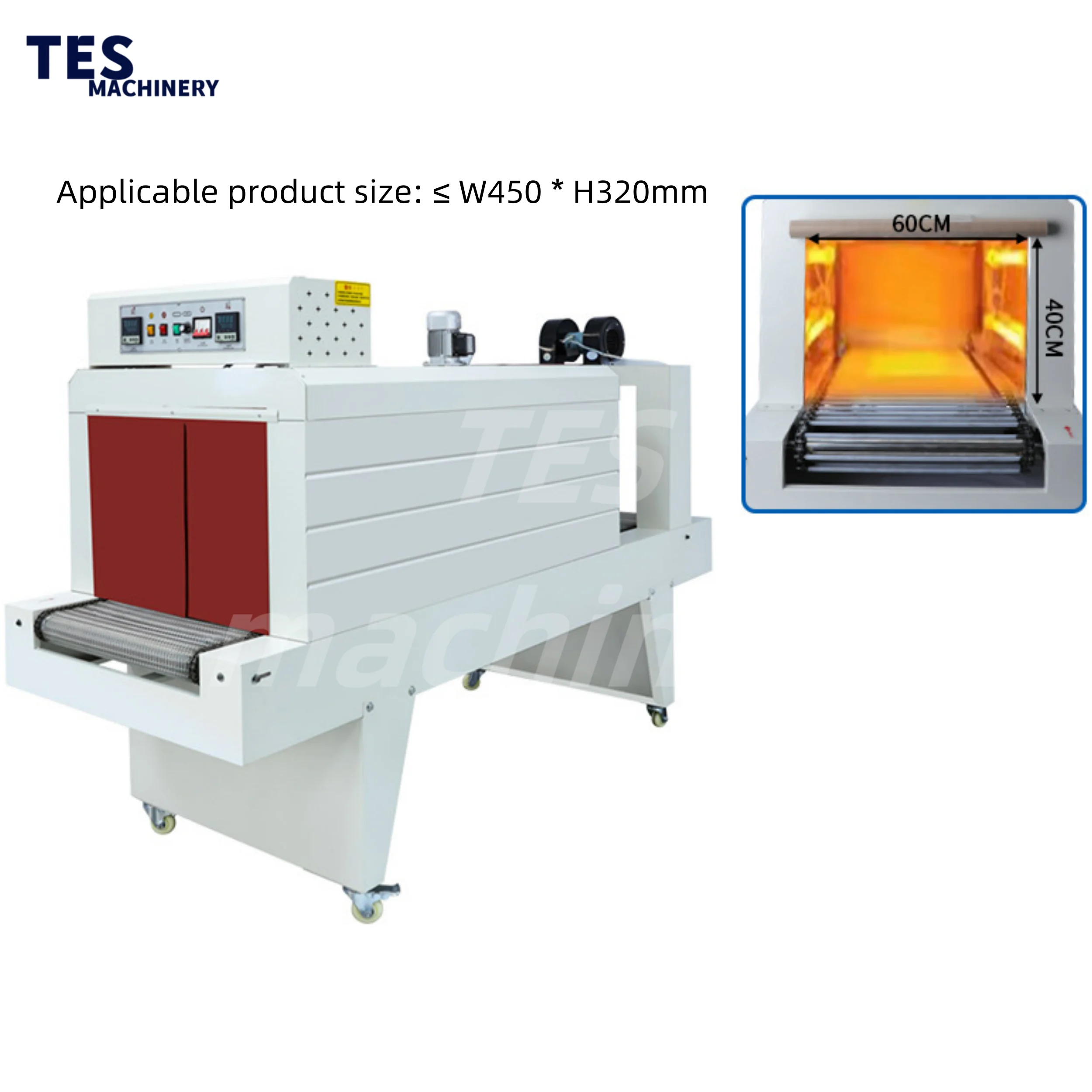 Hot Air Circulating Thermal PE Heat Shrink Film Machine