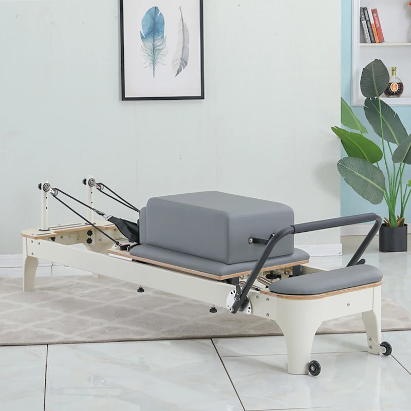 Wooden Pilates Bed Core Training Pilates Reformer Half Trapeze Oak Bed ...