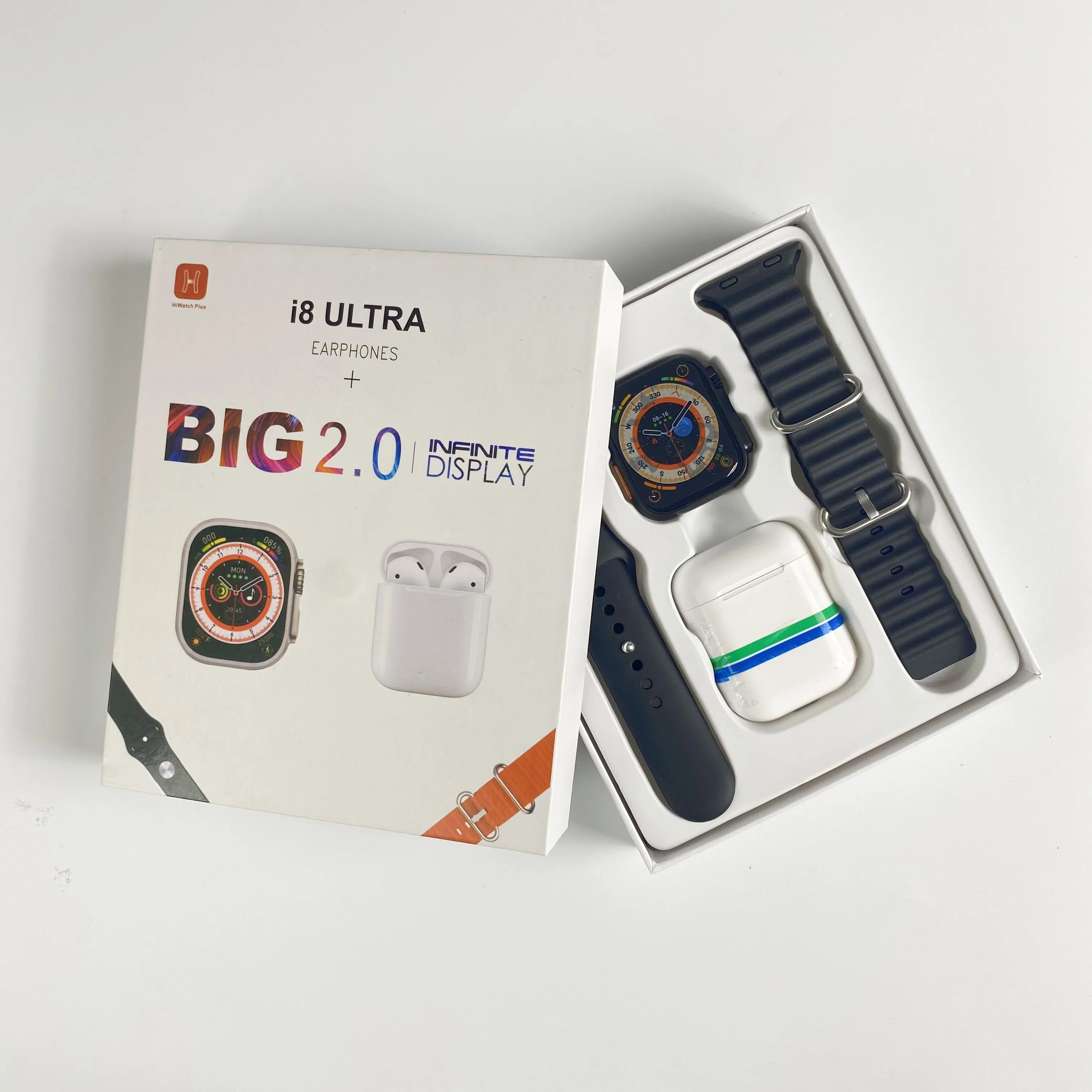 Montre Connecte I8 Ultra Smart Watch 2023 High Quality Ultra Big 2.0 ...