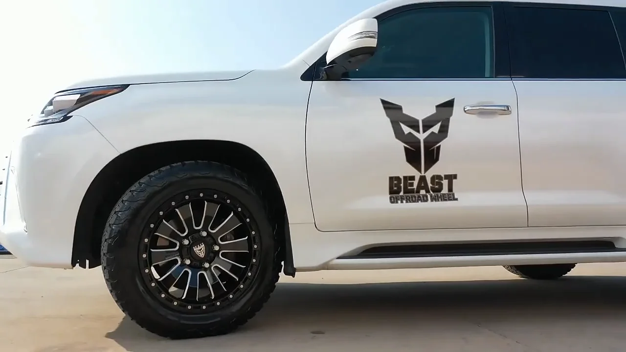 Multi Spoke Design Beast 4x4 Off Road Wheels 20 18 Inch Offroad Wheels ...