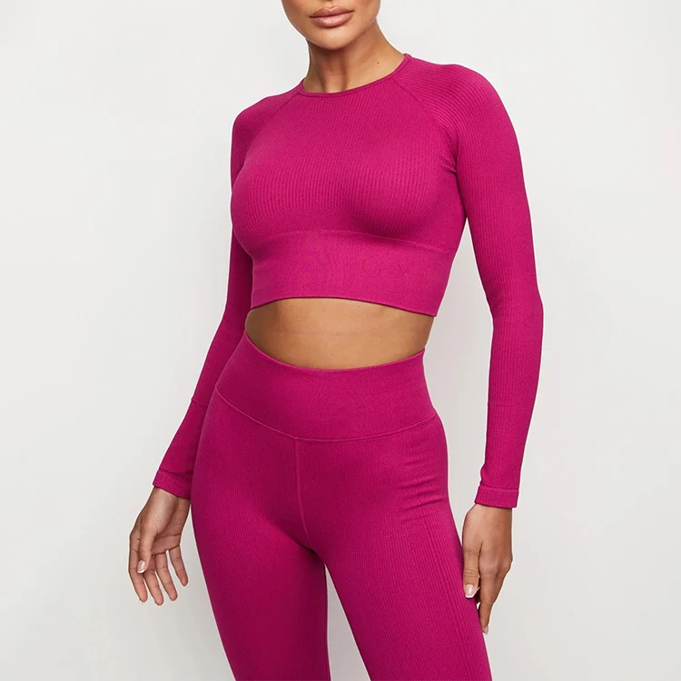 Hingto Athletic Fitness Women Yoga Set Gym 2-piece Bra Sporty Woman Fitness Set - Buy Sporty ...