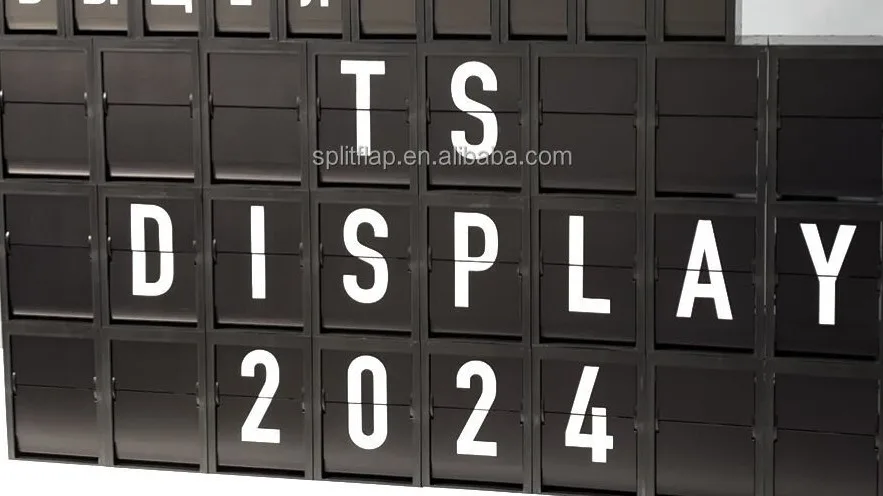 Museum Display Board Airport Sign Board Departure Board Split Flap Display - Buy Mechanical ...