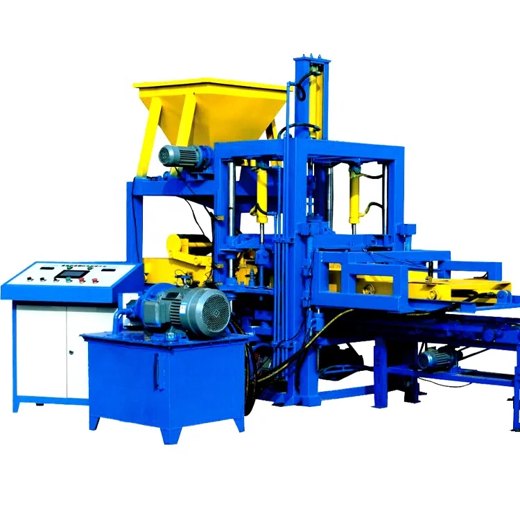 Qt3-35 Block Laying Machine Automatic Block Laying Machine For Concrete ...