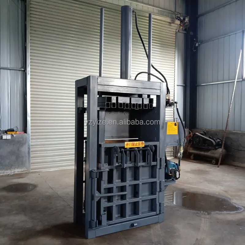 Hydraulic Cardboard Baler Plastic Bag/waste Cloth/household Waste Press ...