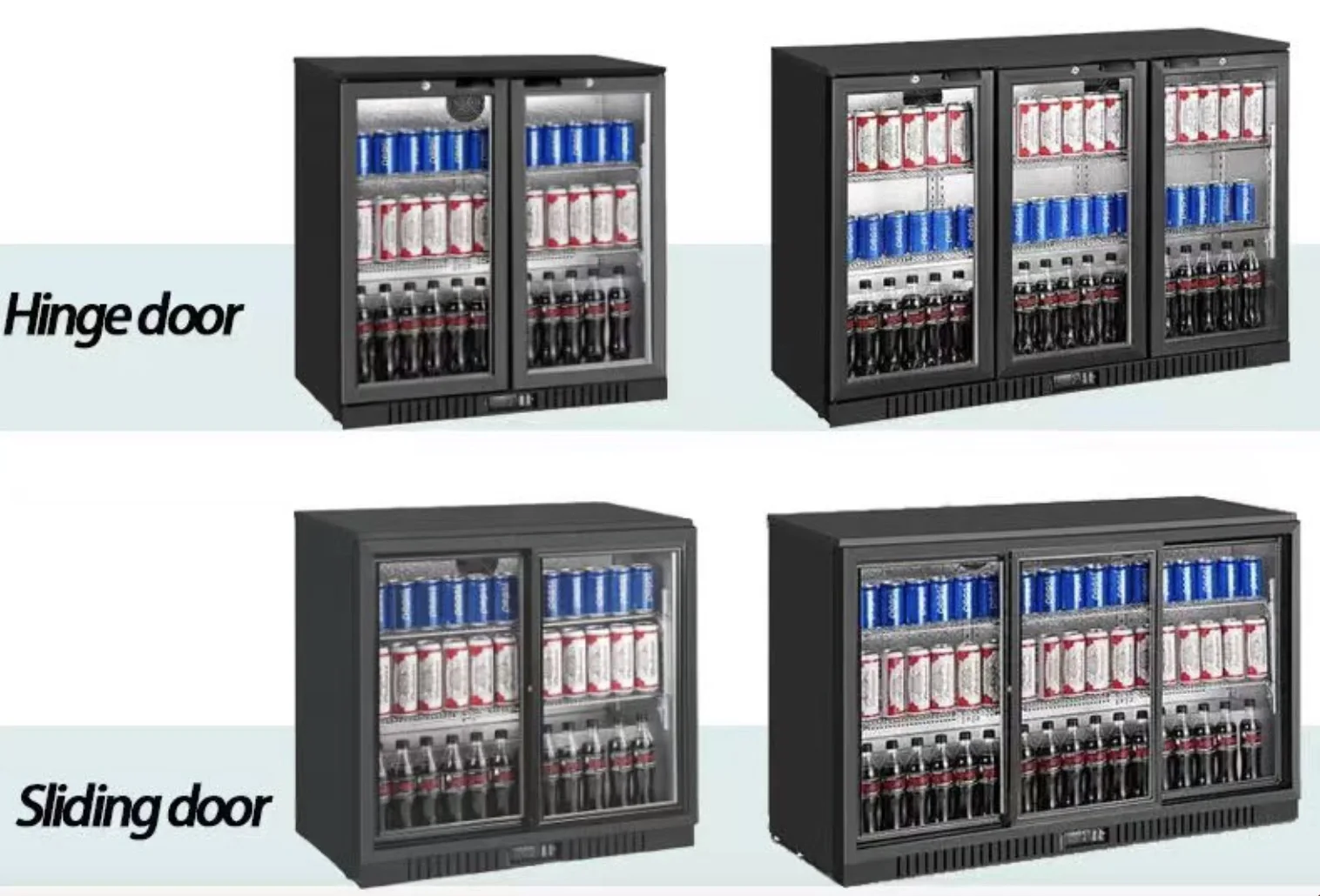 Commercial Bar Counter Display Fridge Commercial Display Cabinet Cooler ...