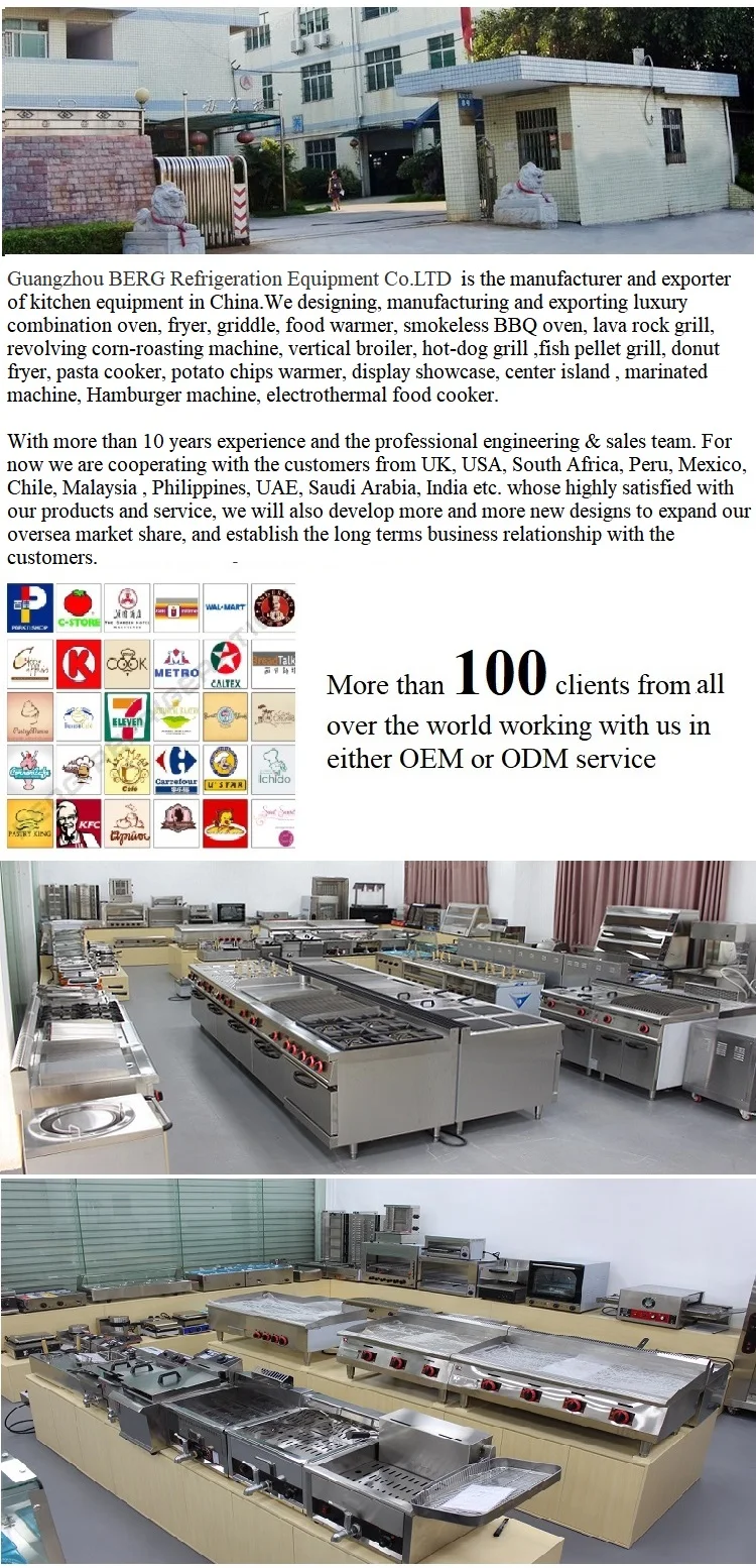 Stainless Steel Commercial Electric 6 Hot Plate Cooker With Oven For ...