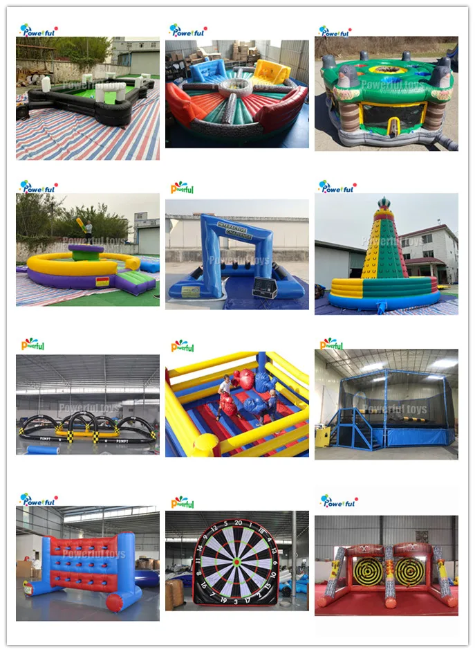 Popular Amusement Park Interactive Inflatable 3 in 1 4 in 1 5 in 1 ...
