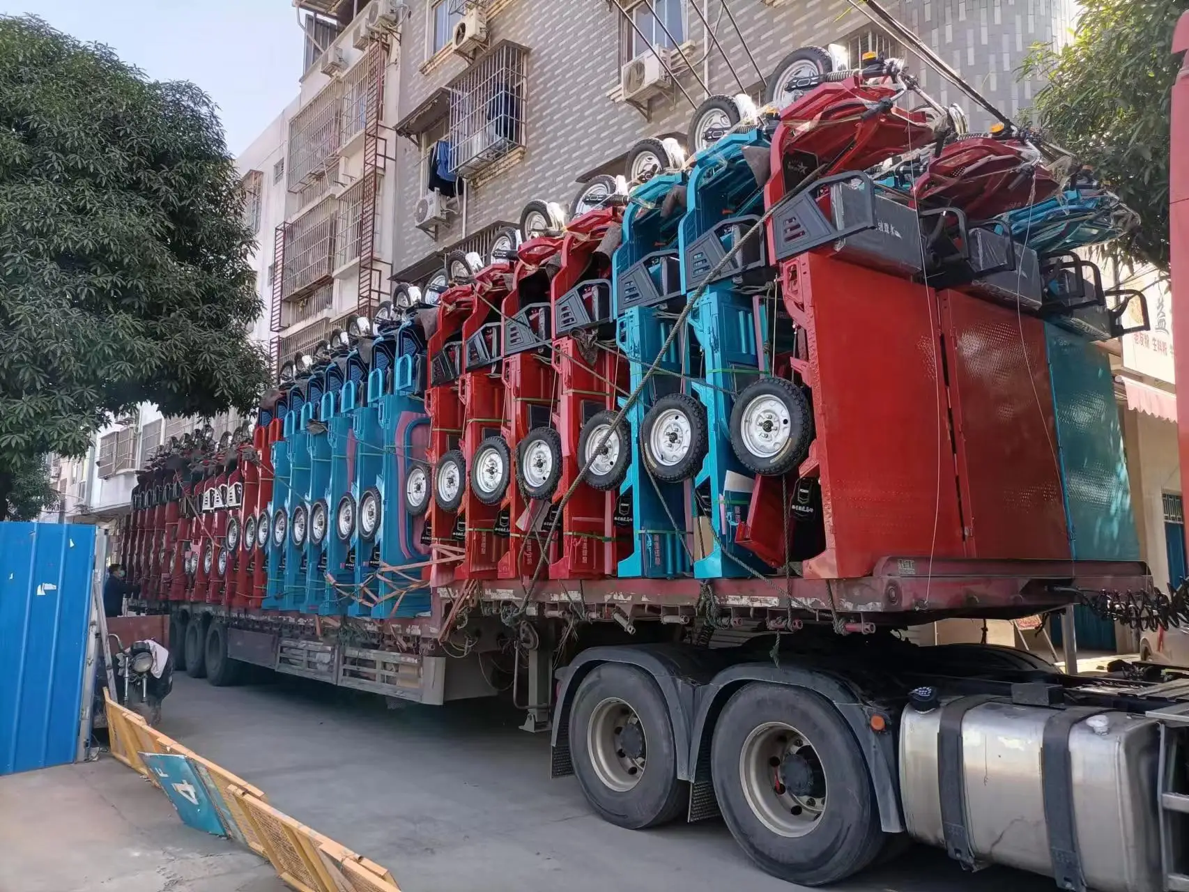 Electric Rickshaw Factory Customization With Big Power And Max Loading ...