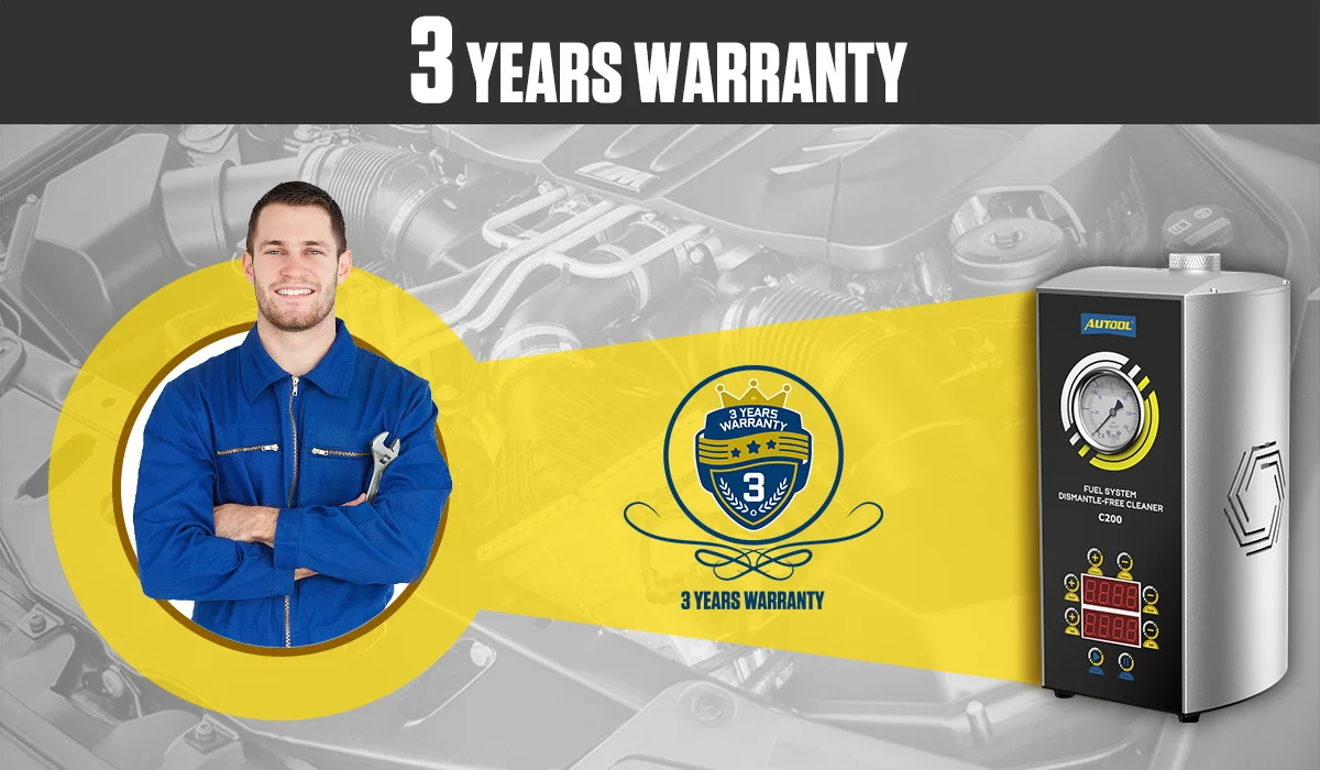 AUTOOL C200 - Efficient Fuel System Cleaner & Carbon Remover