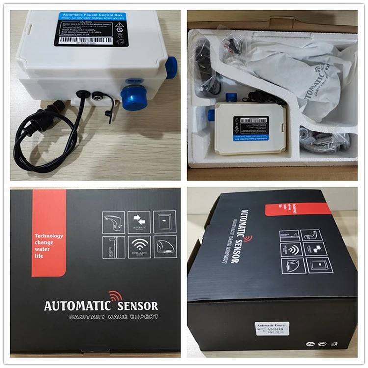 HY-113D Smart Touchless Sensor Faucet - Brass & Contemporary