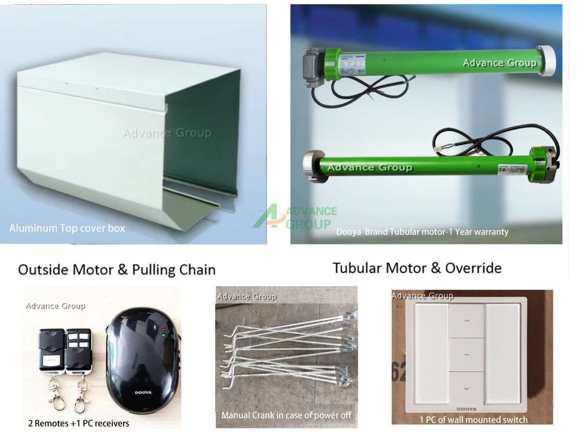 Stable Automatic Roll down Hurricane Proof Roller Shutters