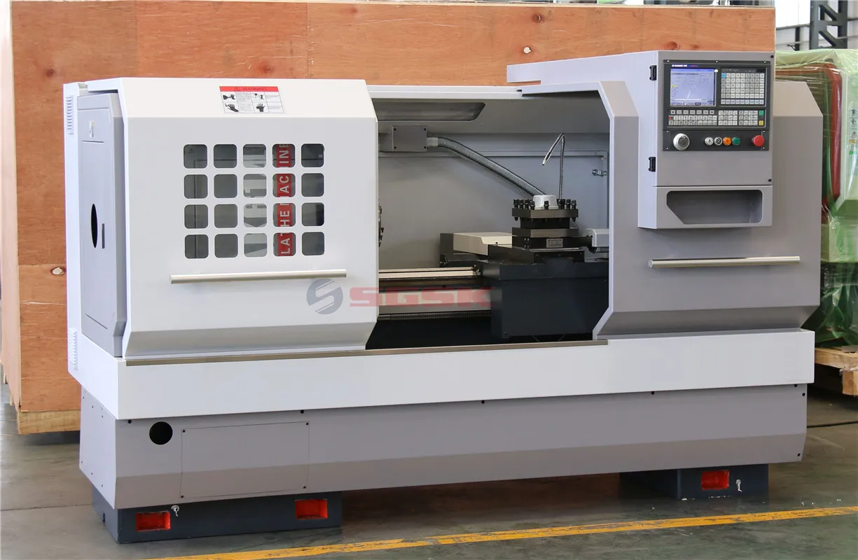 Syntec Cnc Controller Lathe Machine Cak6150 Double Spindle Cnc Lathe Machine Lathe Cnc Machine ...
