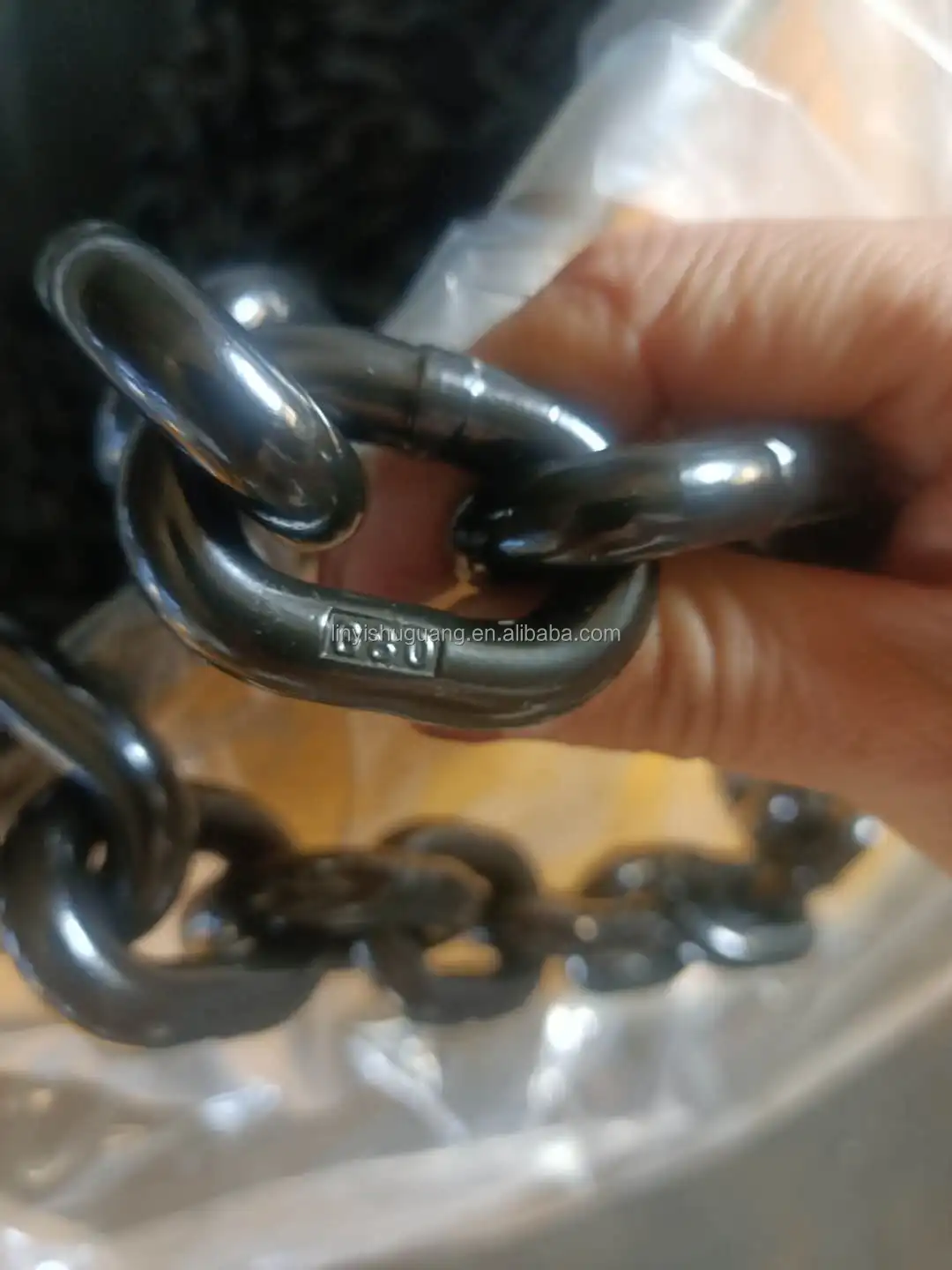 Galvanized Chain 3mm 4mm 5mm 6mm 8mm 10mm 12mm Smooth Welding Din5685a ...