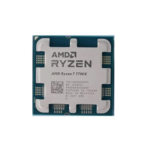 Amd For Ryzen 7 7700x Zen 4 8 Cores 4.5 Ghz Socket Am5 105w Desktop ...