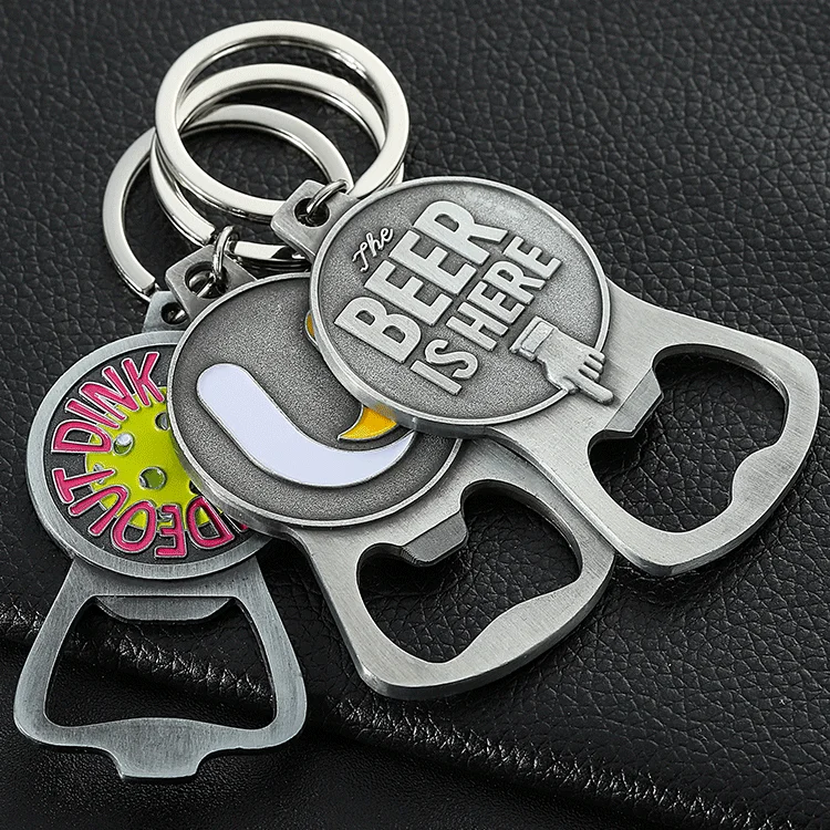 Hot Bulk Key Chain Beer Bottle Opener Cheap Metal Magnetic Wine Opener ...