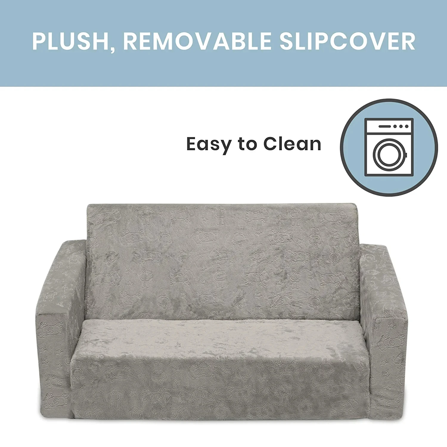Alibaba.com: Kingworth 2-In-1 Flip Open Couch Mini Modern Recliner Foam ...