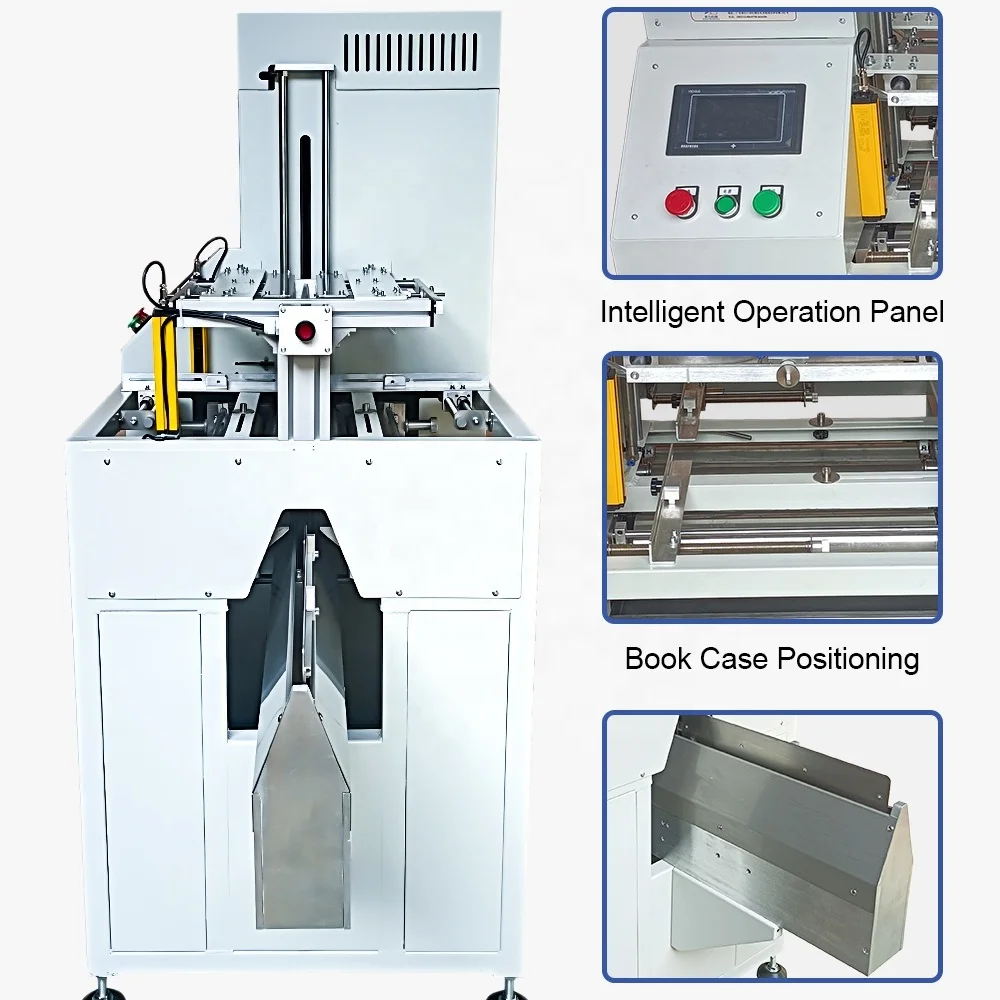 Semi-Automatic Book Cover Binding Machine Hard Cover Case Maker New ...