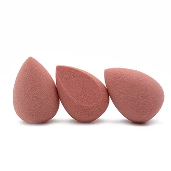 Brown Color Tear Drop Shaped Latex Free Makeup Sponges - Buy Makeup ...