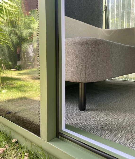 Soundproof Outdoor Pod - Perfect for Private Phone Calls
