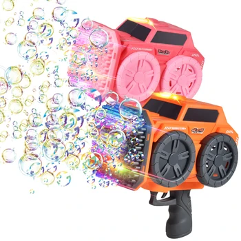 139 Holes Bubble Gun Car Design Bubble Machine Shooter Blower Pop ...