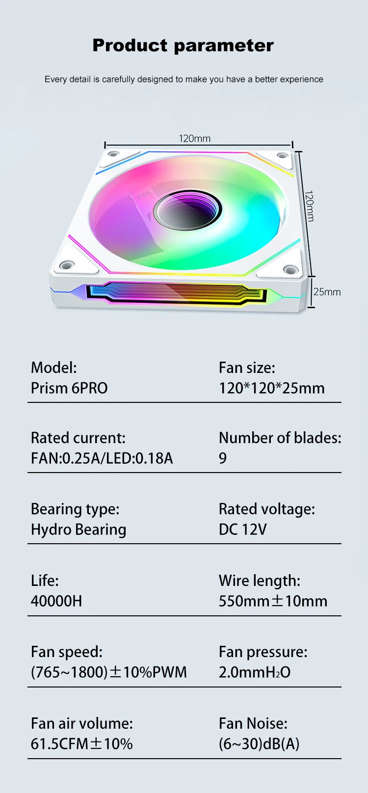 2024 New Argb Mirror Cooler Fans With Controller Oem Pc Case Fans ...