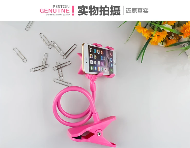 Universal Bracket Flexible Long Arm Clamp Gooseneck Tablet Desktop ...