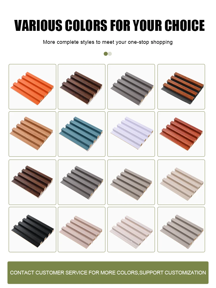 Customizable Wpc Wall Panel Original Wpc Hollow Wall Panel Decoration ...