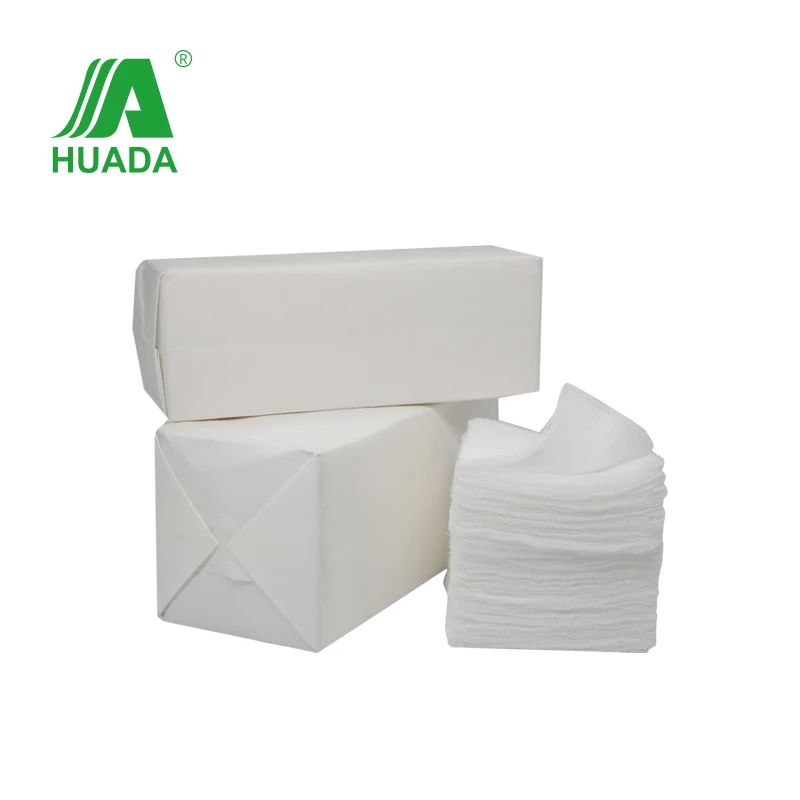 Abdominal Cotton Gauze Swab 12 Ply Folded Edges 15 Threads Size: 10x10 ...