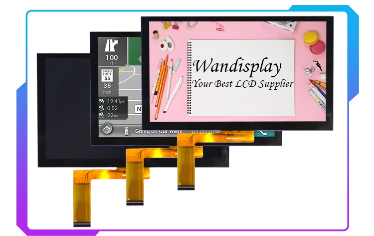 Wandisplay TFT LCD Touch Panel 7 Inch LVDS Display 30Pin 1024X600 ...