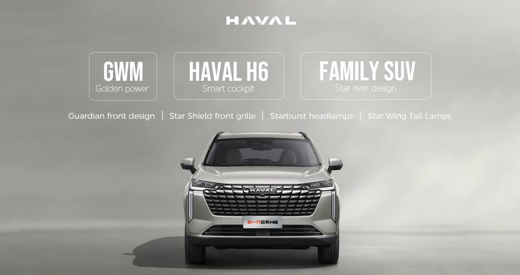 GWM Haval H6 2024 - Ultra Luxury Hybrid SUV with 300-400nm Torque