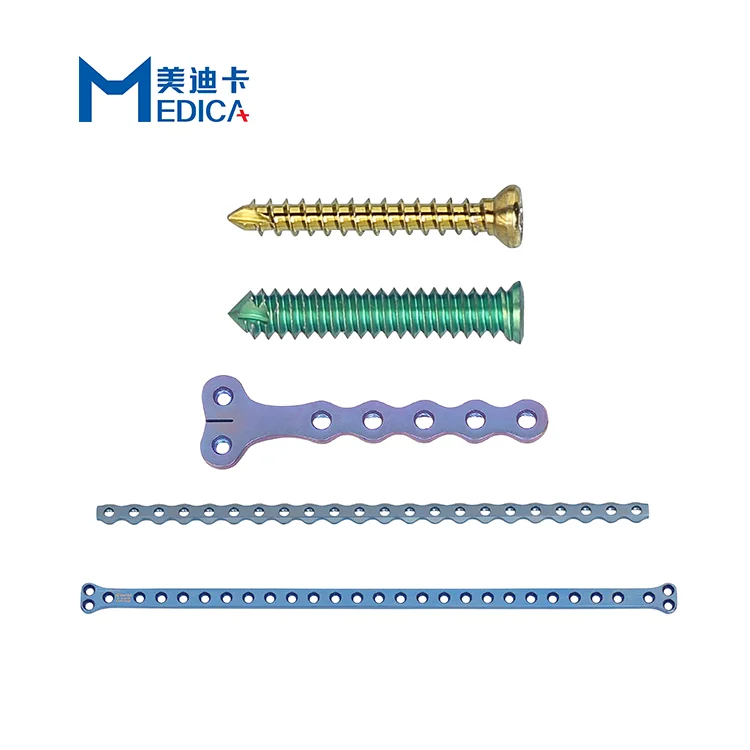 OEM Pure Titanium Locking Plate Veterinary Trauma Implants and ...