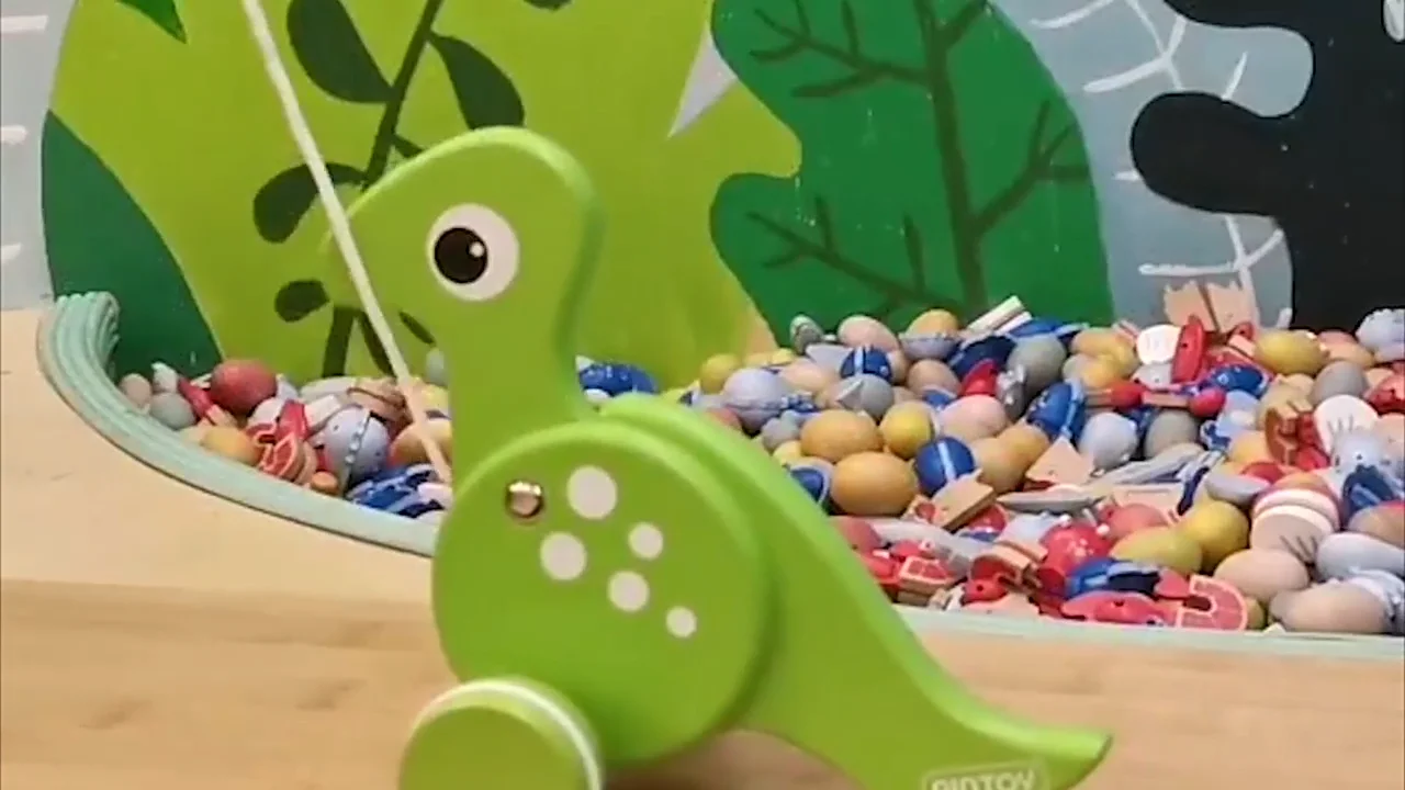 Custom Wooden Market Push Toy,Push Car Along Toy Pull Animal - Buy ...