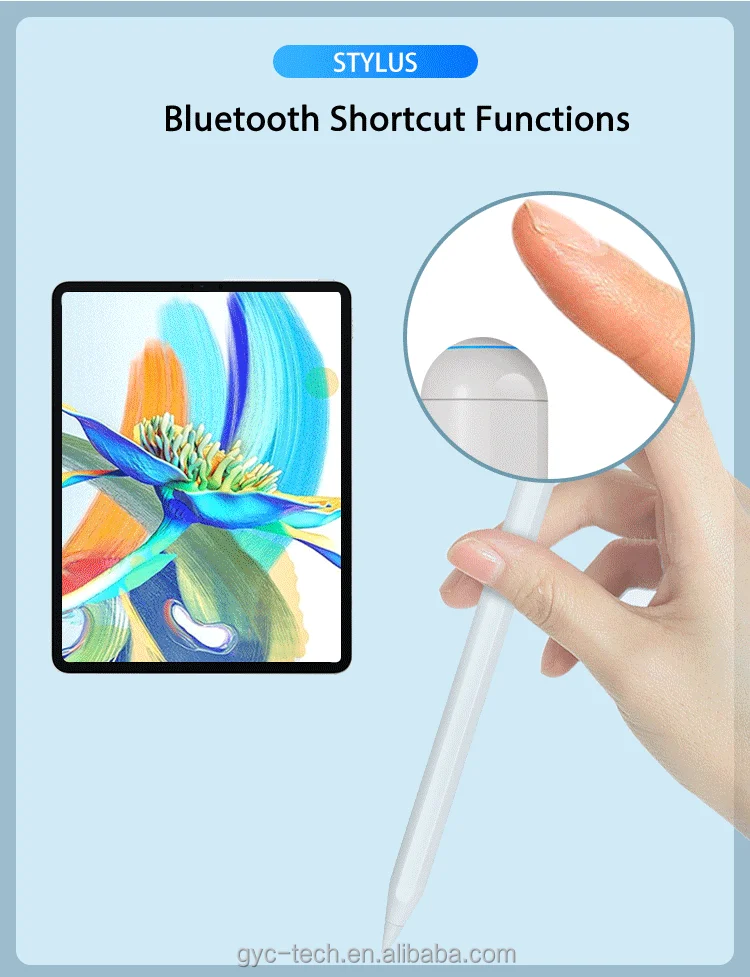 For Apple Pencil Original 2nd Generation Active Tablet Touch Digital ...