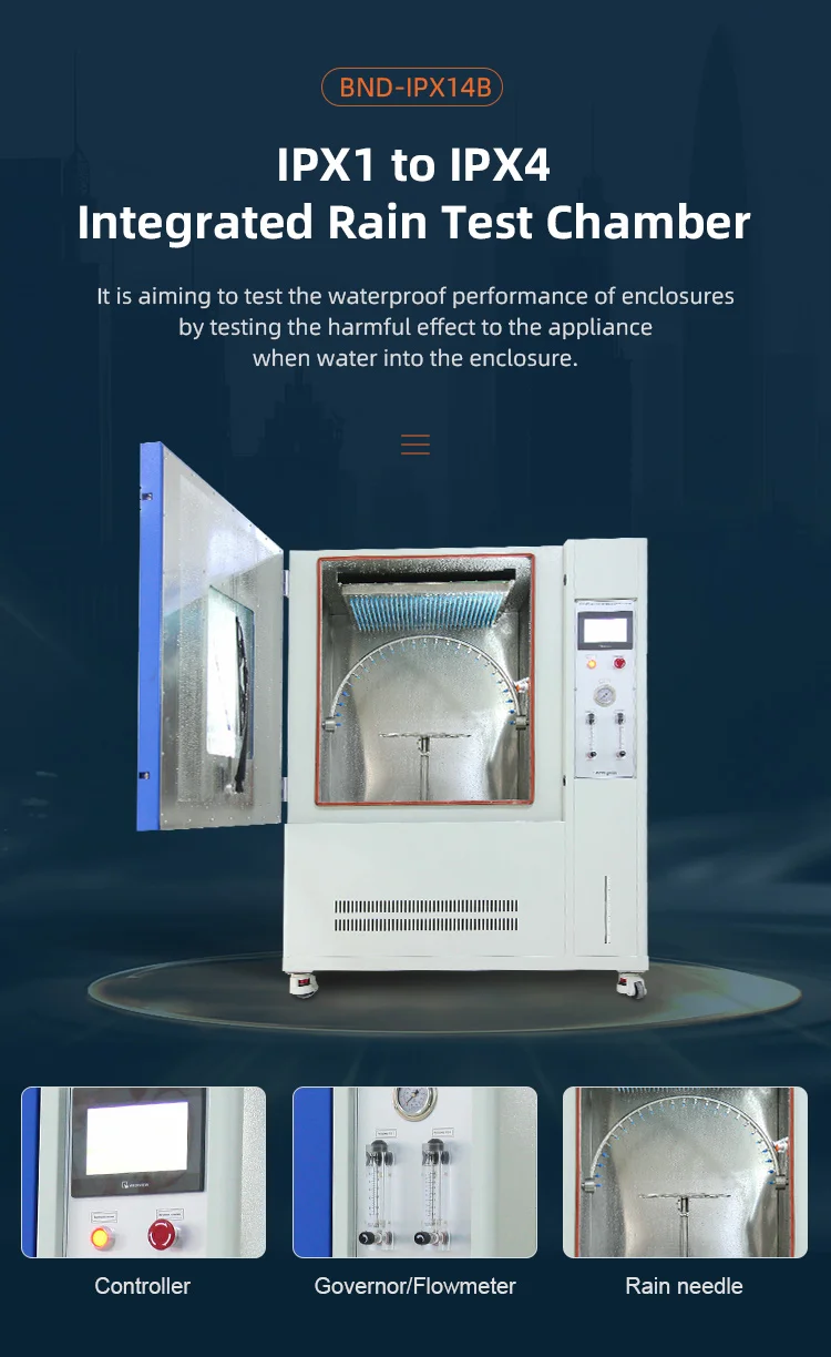IPX1, IPX2, IPX3, IPX4 Test Equipment - Waterproof Solutions
