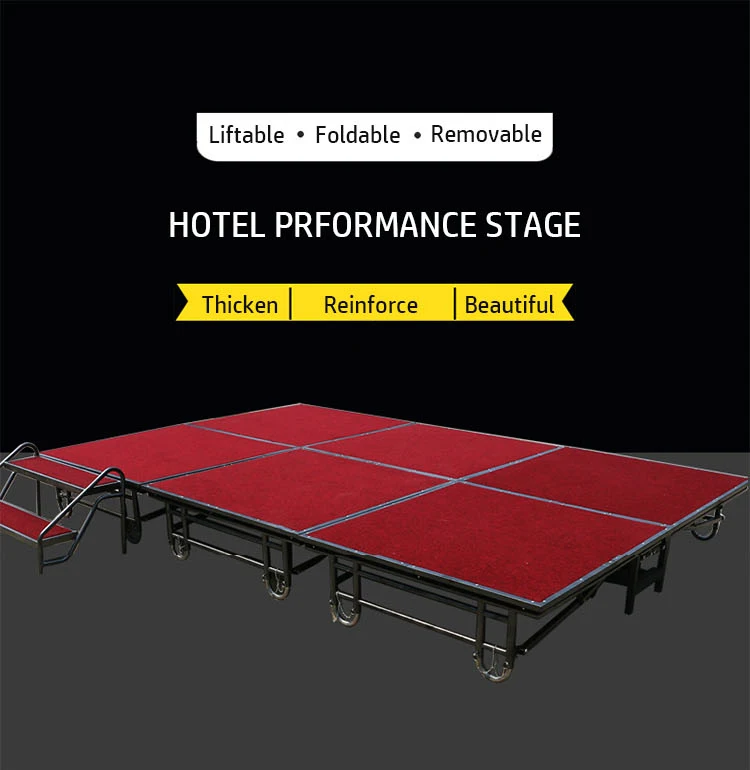 Folding Mini Stage Platform Mobile Concert Stage Portable Outdoor Stage ...