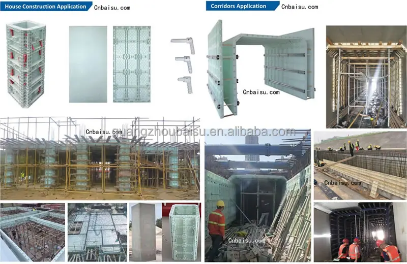 Plastic Formwork - Durable, Reusable, and Easy to Assemble