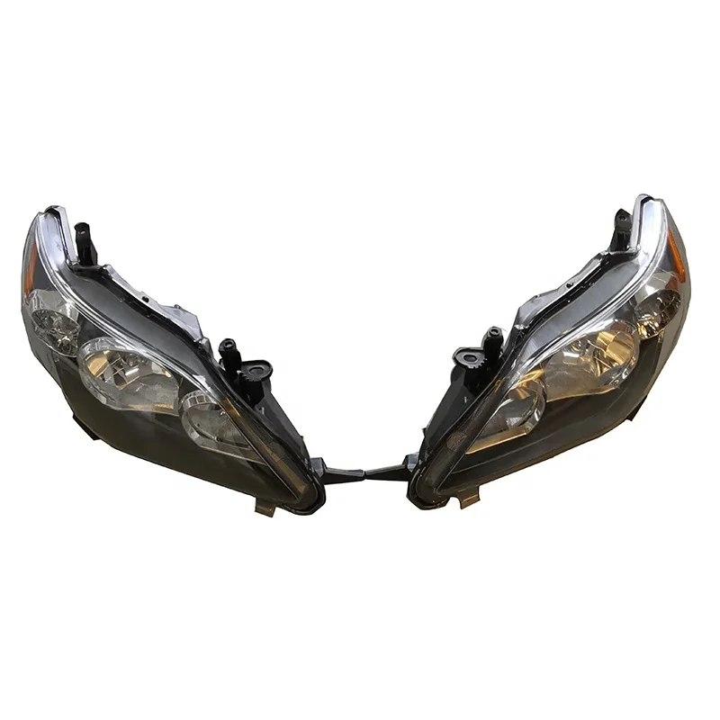 High Quality Super Bright Auto Parts USA Black Housing Headlight Headlamp for Corolla OEM R ...