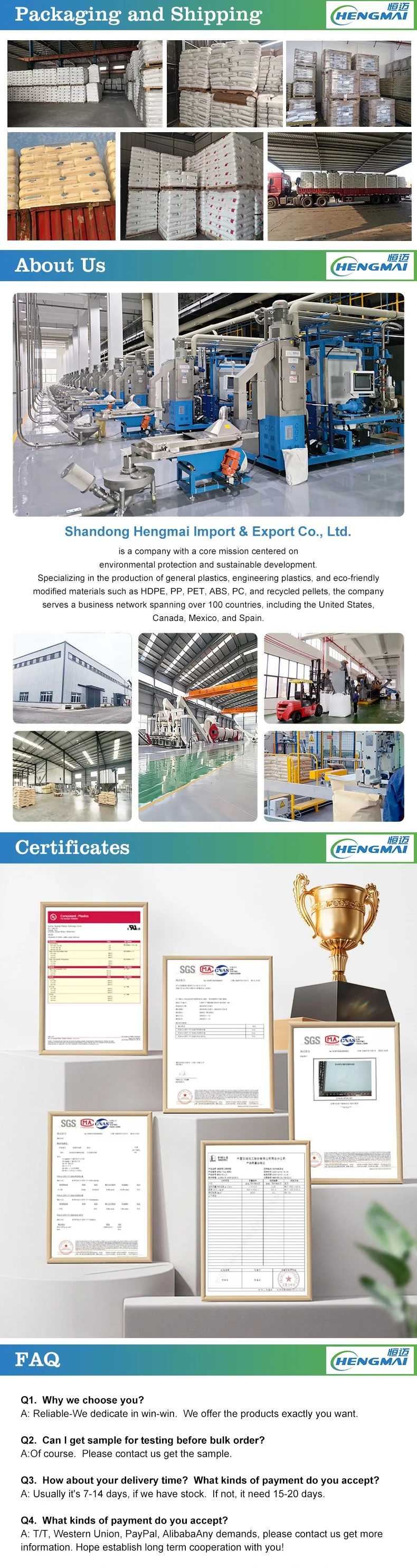 Lldpe 218WJ Virgin Ldpe Granules Linear Low Density Polyethylene ...