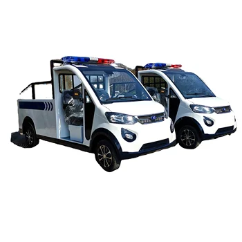 Street Legal White Electric Patrol Car Airport Security Green Energy ...