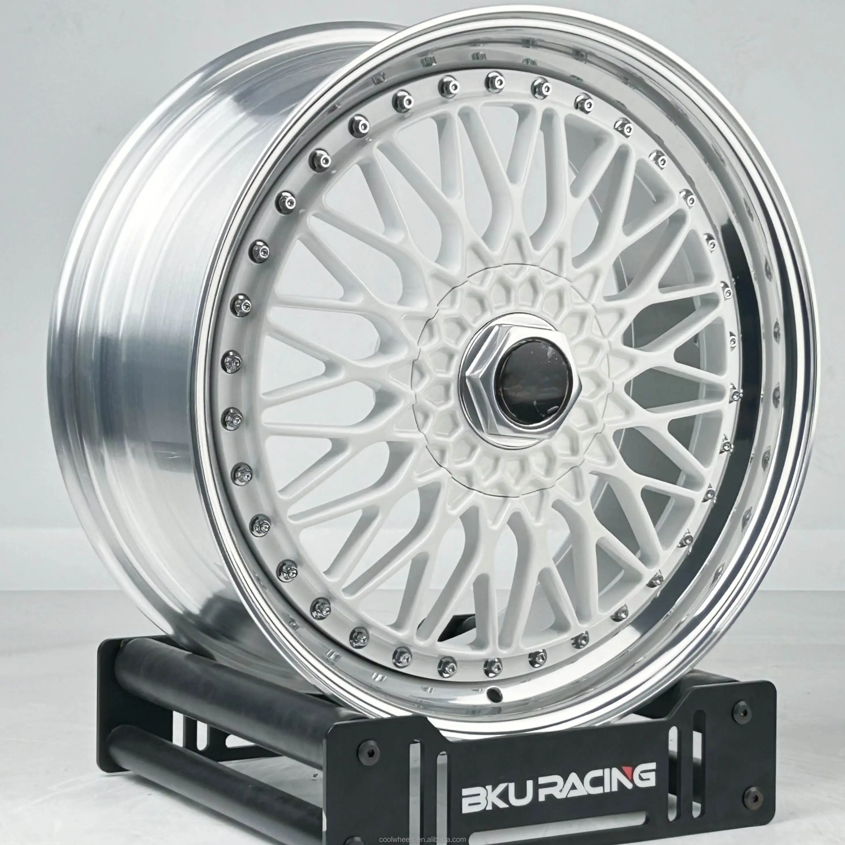 Bku Forged 3 Piece Wheels 18 19 20 21 22 Inch Deep Dish Custom 5x120 ...