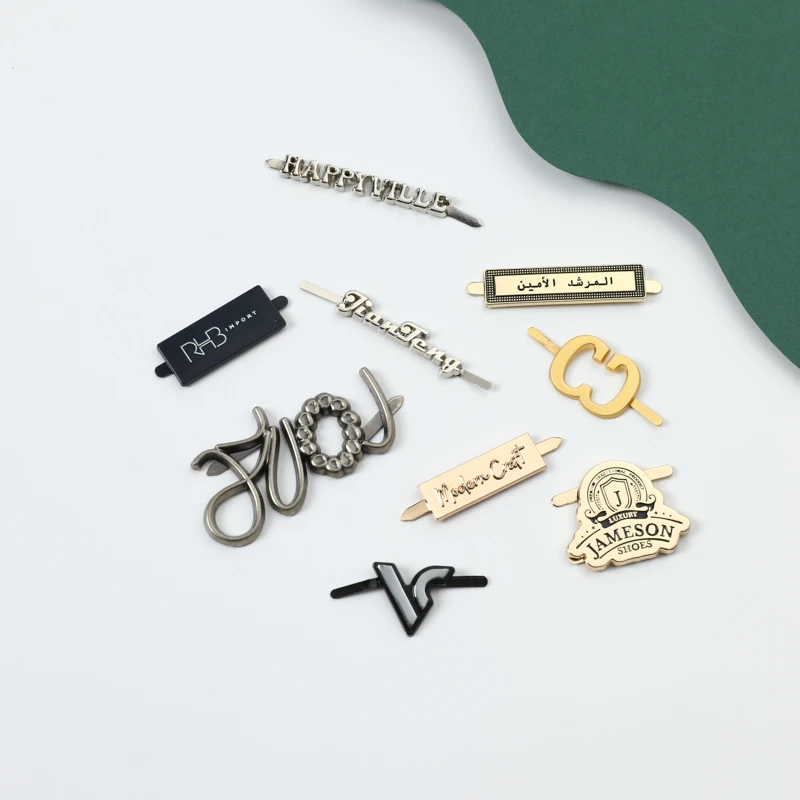 Personalized Design Leather Metal Logo Luggage Tag Engraved Nameplate ...