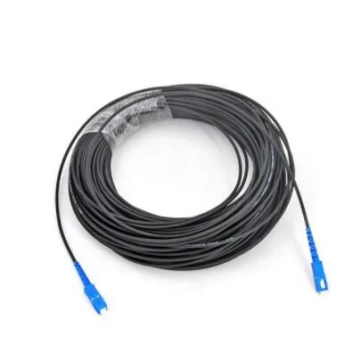 SC/UPC SC/APC LSZH Jacket Singlemode G657A1 FTTH Drop Fiber Optic Cable Patch Cord 10m 30m 50m ...